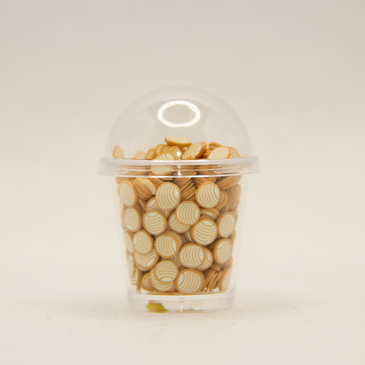 Vanilla Conchas Clay Shapes