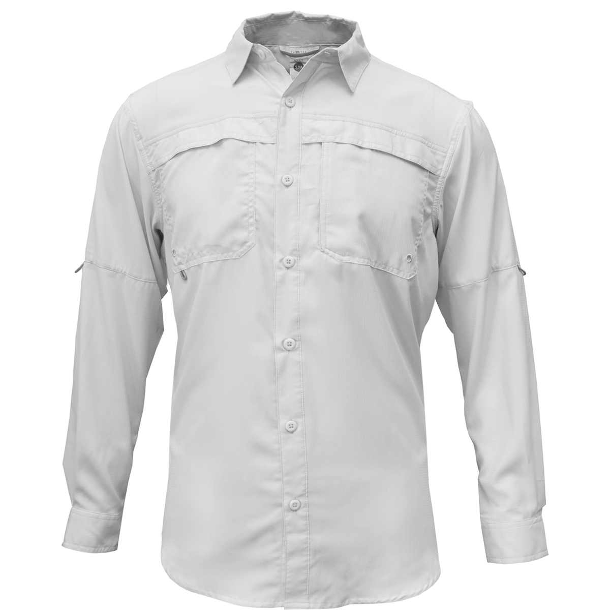 BAW® Men’s Long Sleeve Fishing Shirt – White | UPF 50+ Performance Out ...